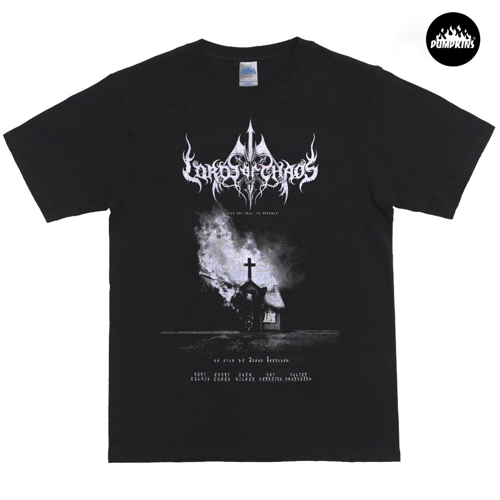 Lord OF CHAOS Euronymous Black Metal Film T-shirt | Shopee Malaysia