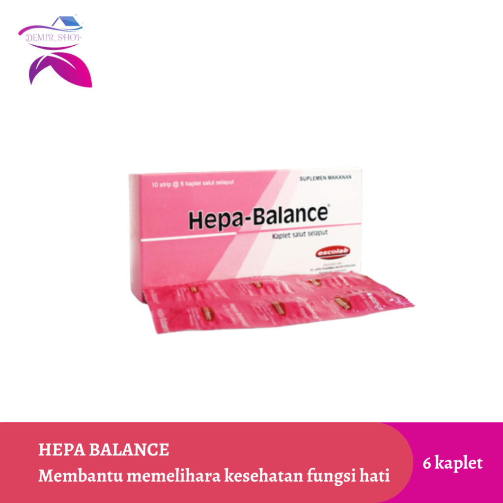 Hepa Balance Strip 6caplets/maintaining Liver Function Health | Shopee ...