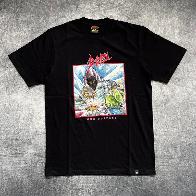 Tshirt DEFY HC - WHO SUFFER? Official Merchandise ALBUM COVER | Shopee ...