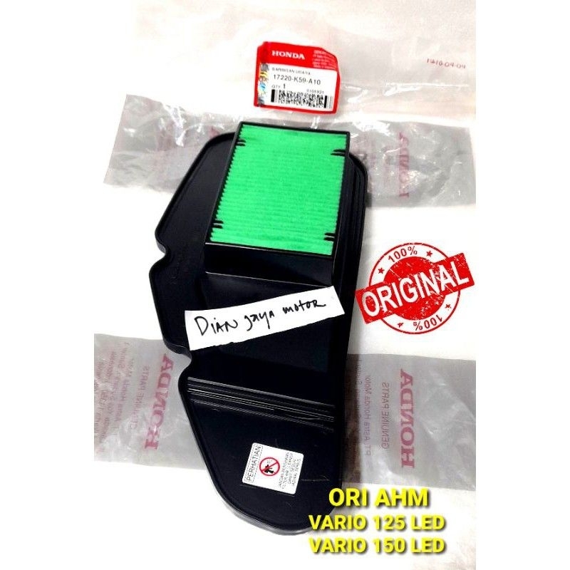 Air FILTER ORIGINAL HONDA Genuine Parts K59 VARIO 150 HGP ORIGINAL ...