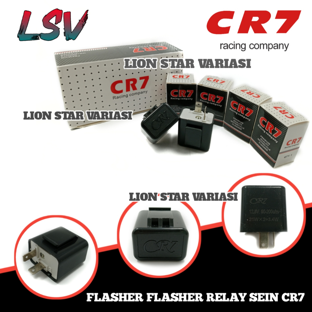 CR7 Motorcycle Turn Signal Flasher Fast Flashing Flasher CR7 Turn ...