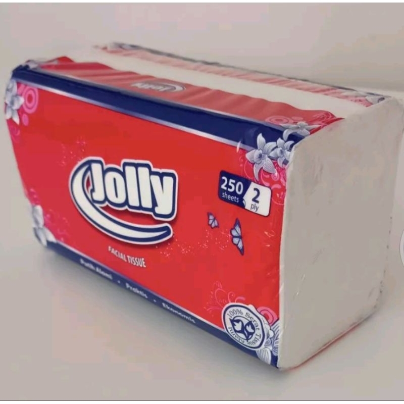Jolly Tissue 250 Sheets 2 ply | Shopee Malaysia