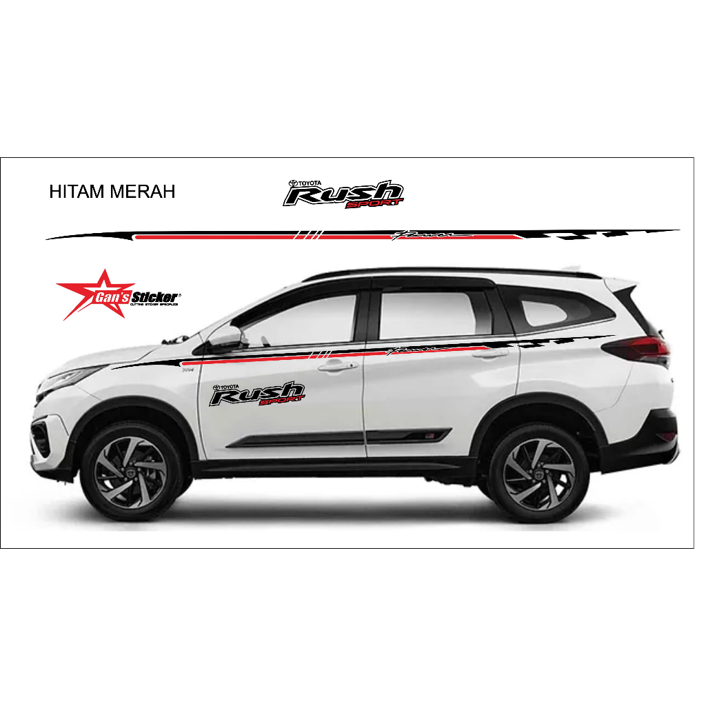 Toyota rush 2023 sticker | Shopee Malaysia