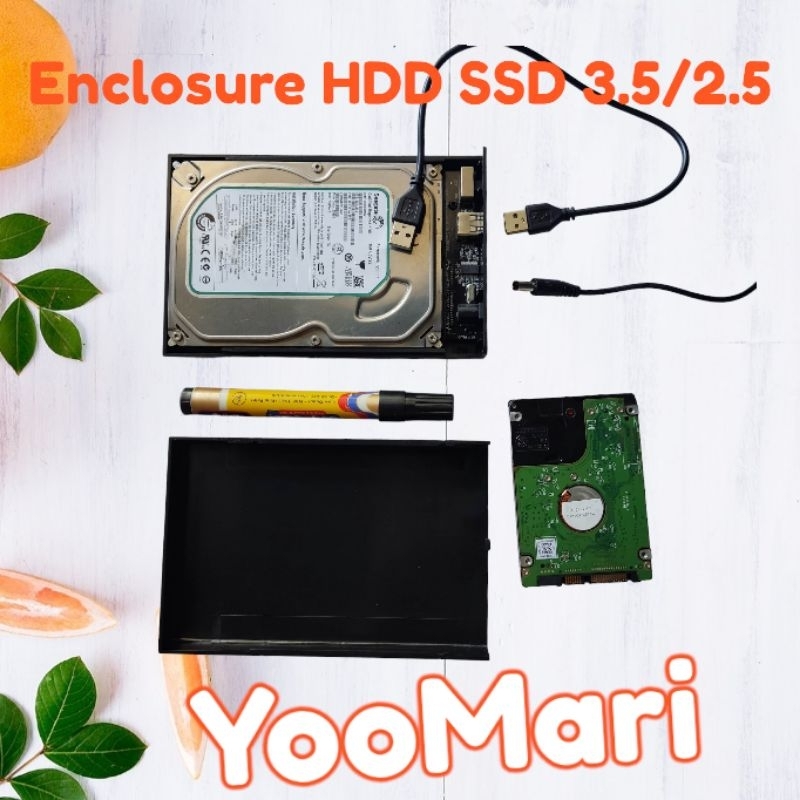 Internal Hardisk To external enclosure HDD USB Converter SSD Adapter ...