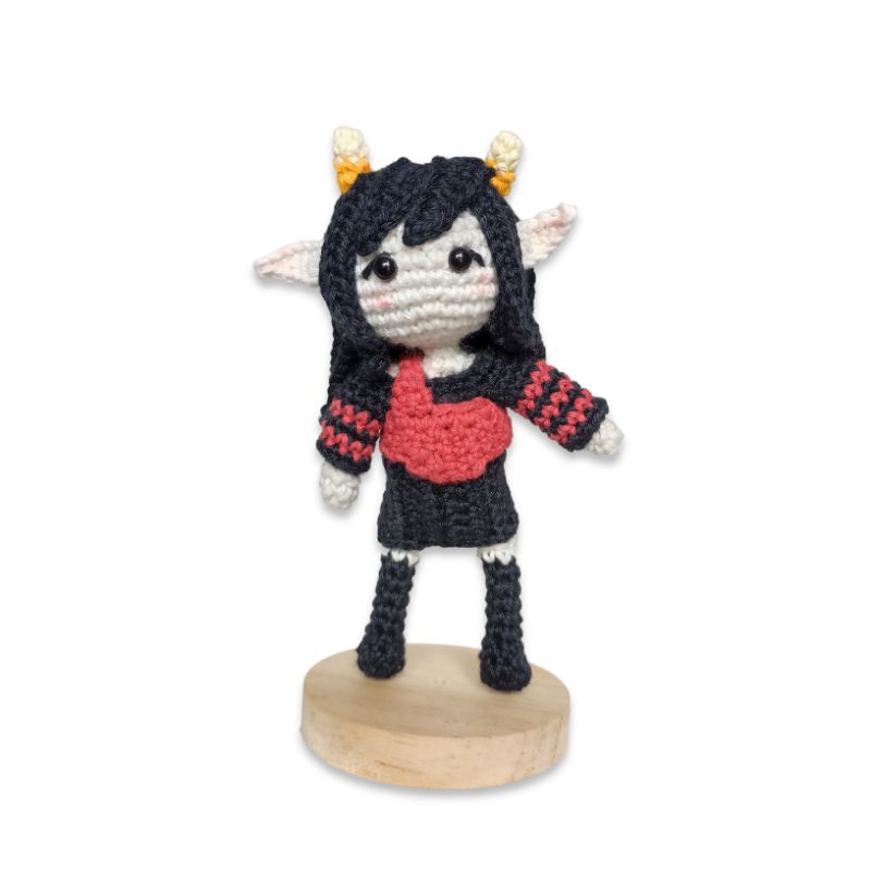 Selena Mobile Legend Amigurumi Knitted Doll Action Figure/ | Shopee ...