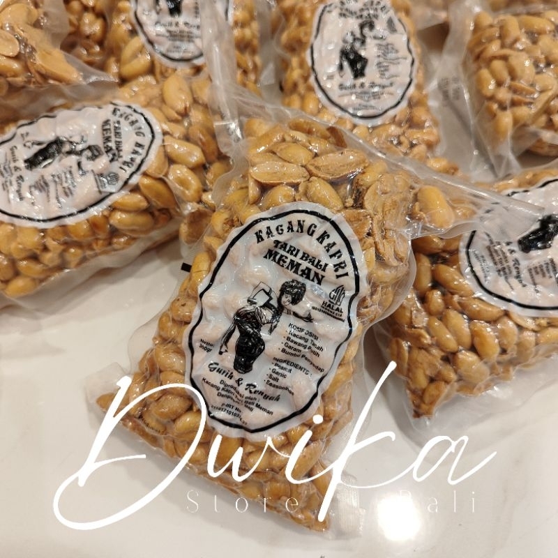 BALI MEMAN DANCE PEANUTS 300GR SAVORY AND CRISPY FRESH CAPRI PEANUTS ...