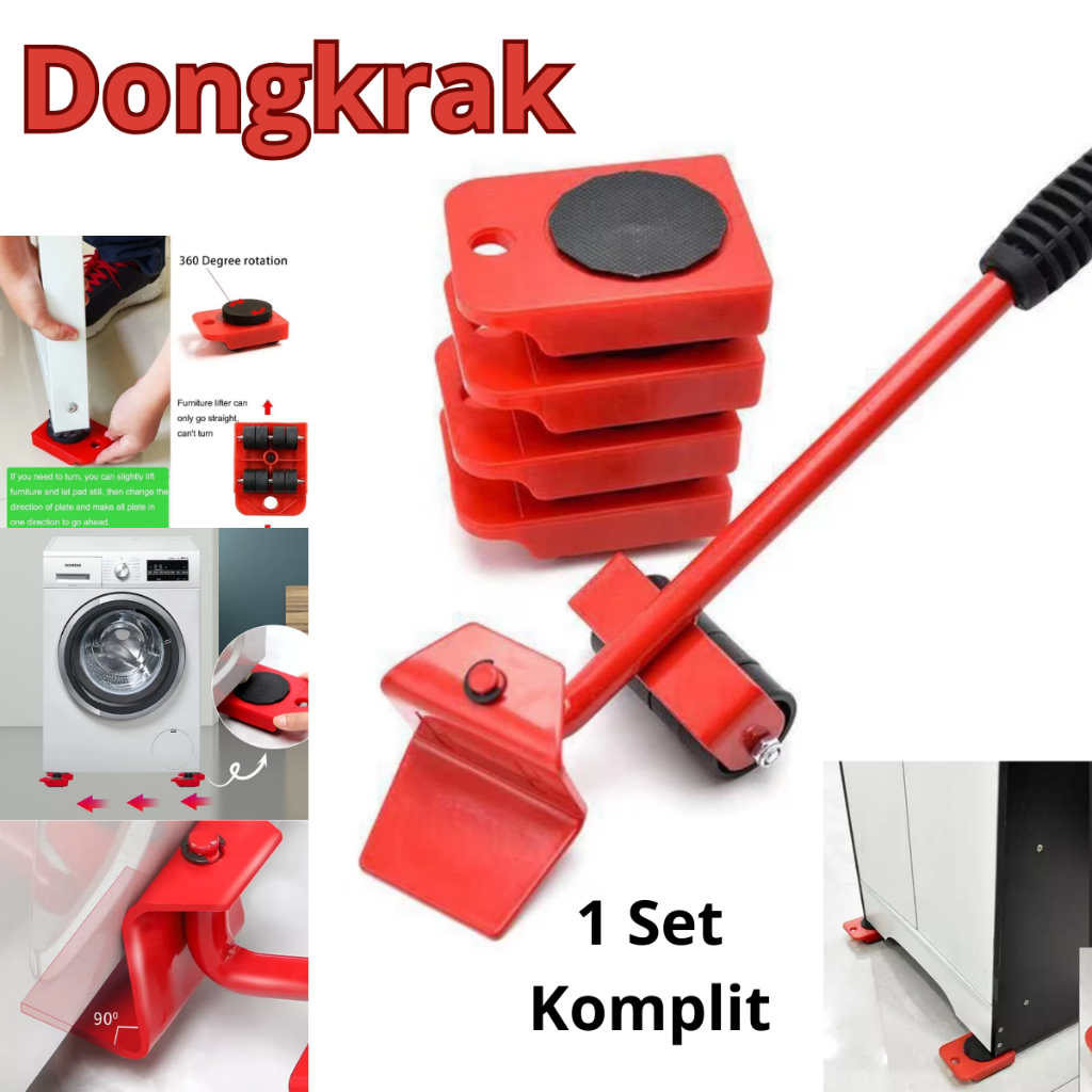 MESIN Jack Tool to Help Move Heavy Items Furniture Sofa Cupboard ...