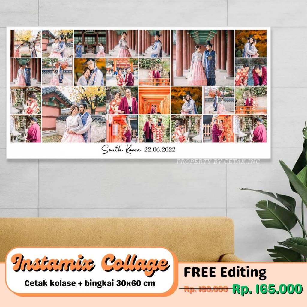 Print photos of 18R collage frames | Instamix Collage Ultrawide wall ...