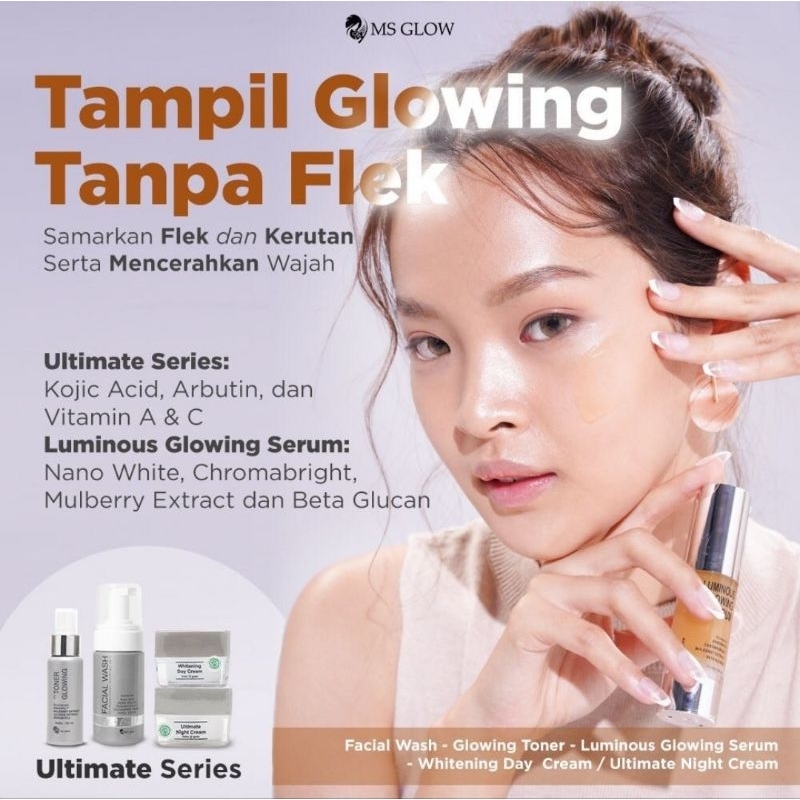 Ultimate Package + Luminous Serum MS GLOW BARCODE | Shopee Malaysia