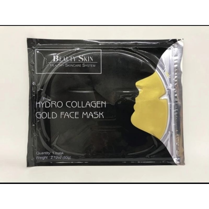 Beauty Skin Hydro Collagen Face Mask GOLD-60gr Collagen Facial Mask ...