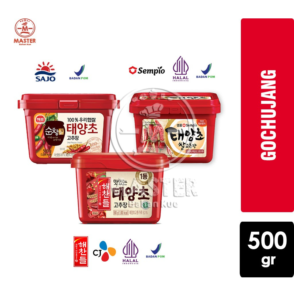 Sajo Gochujang Hot Pepper Paste/CJ Haechandle/Sempio Chili Paste Korea Halal [500gr] | Shopee ...