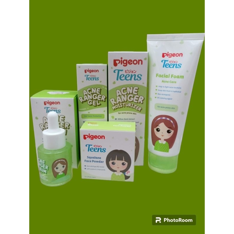 Pigeon TEENS ACNE CONTAINS 4 FOR ACNE SKIN | Facepowder, fw acne, acne ...