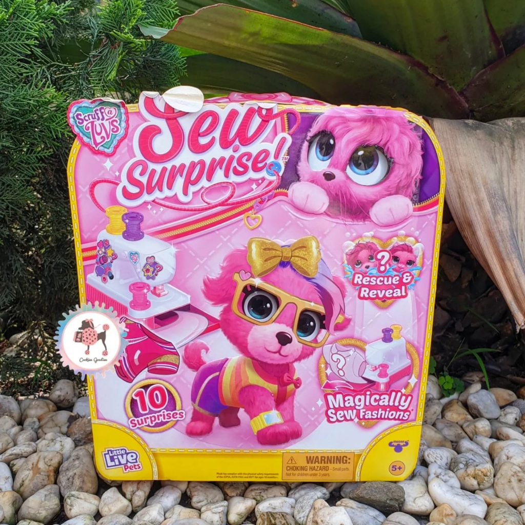 Little Live Pets Scruff a Luvs Sew Surprise - Pink | Shopee Malaysia