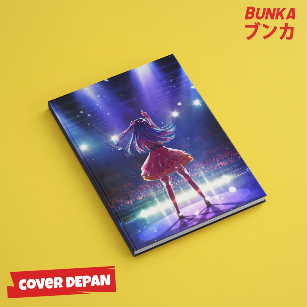 Note book Anime Oshi no Ko Ai Hoshino Stage Hardcover A5 Notebook Notes ...