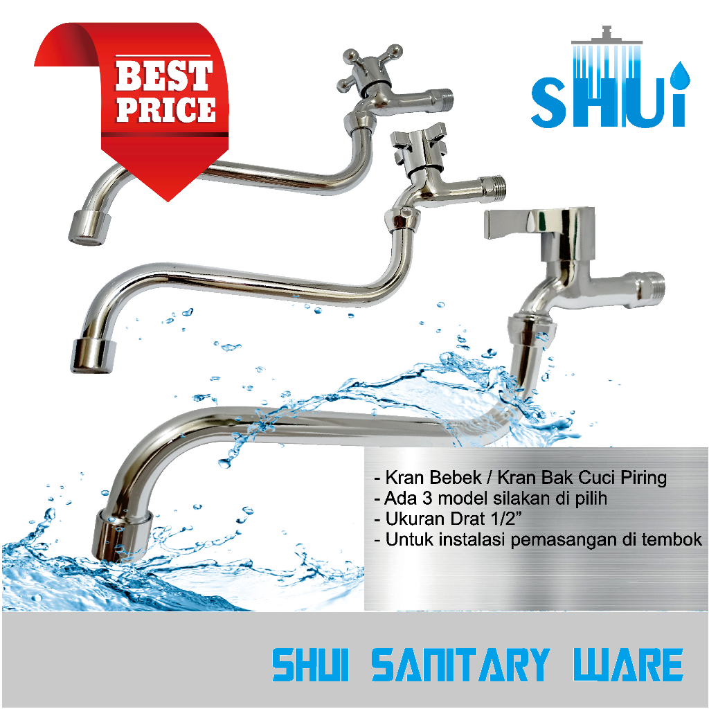 Duck Faucet - Kitchen Sink Faucet 1/ 2 inch available in 3 models ...