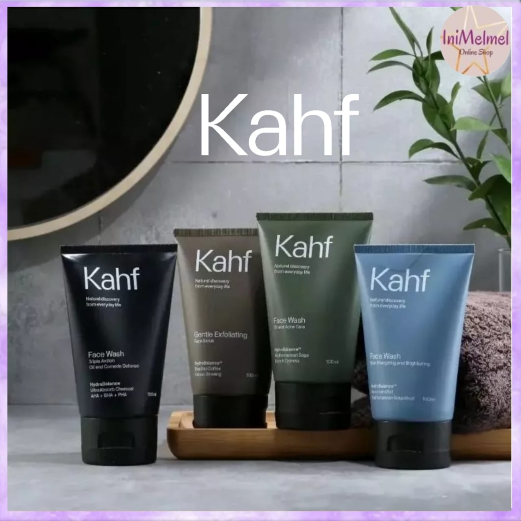 Kahf Face Wash 100 ML | Men's Facial Soap | Sunscreen Moisturizer 100 ...