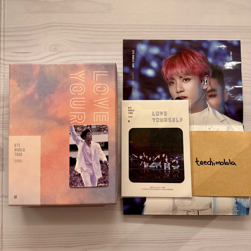 BTS Love Yourself Seoul DVD Fullset with Jhope Photocard & Jungkook Poster Official t. LYS Seoul ...