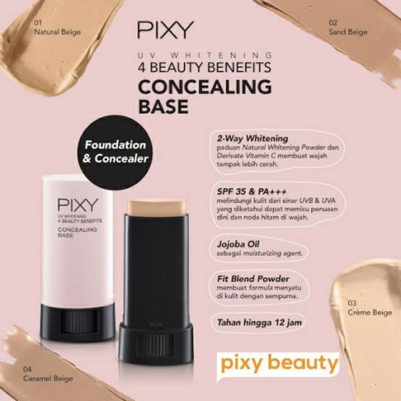 Pixy Concealing Base 9g | Shopee Malaysia