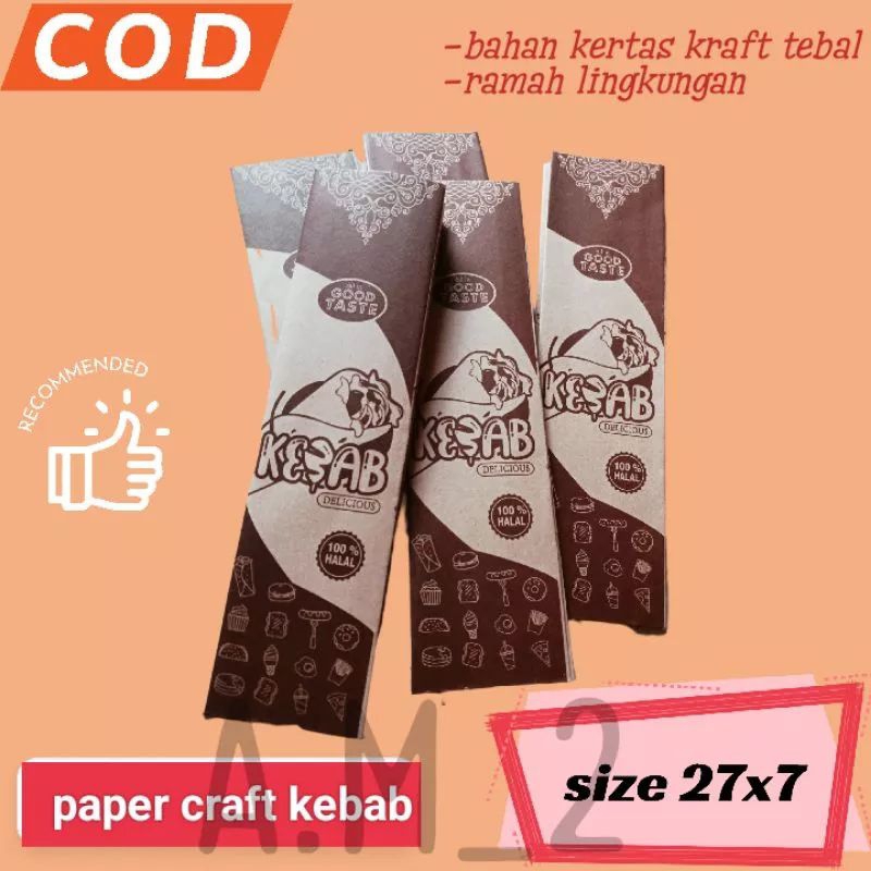 Chocolate kebab Paper 100 Sheets | Shopee Malaysia