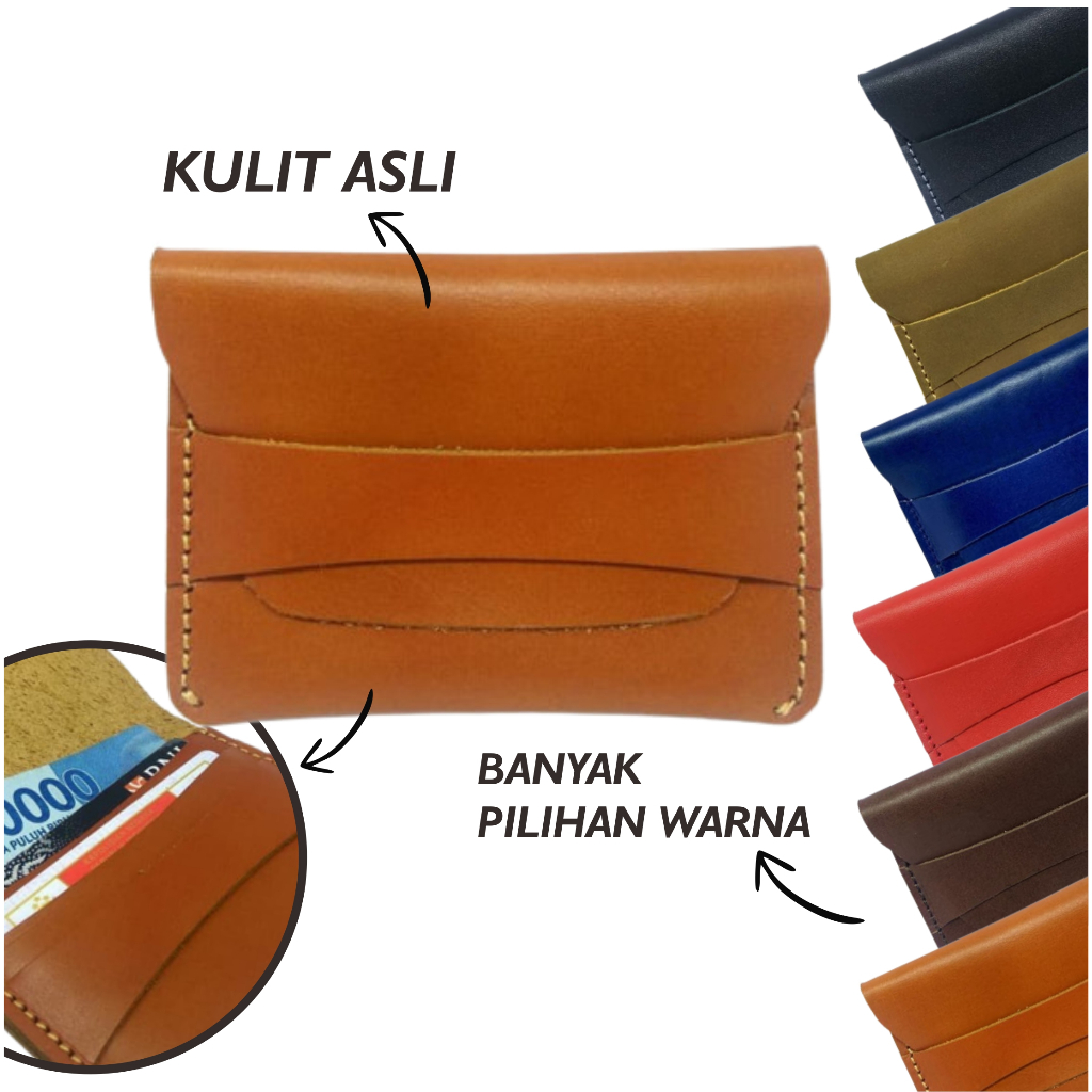 Simple Minimalist Slim Wallet Slip Model Card Wallet | Shopee Malaysia