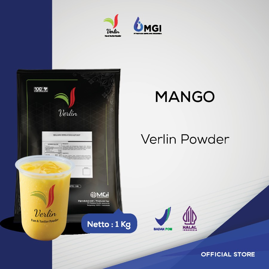 Mango Flavored drink powder/Verlin drink powder MANGO 1kg | Shopee Malaysia