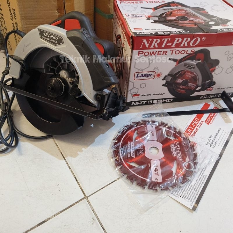 MESIN KAYU Nrt-pro 583HD Laser Circular Saw Machine NRT PRO 583 HD ...