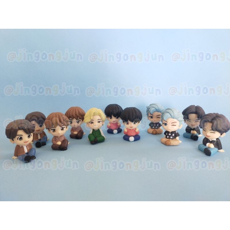 Bts action figure 7cm tiny tan tinytan idol chibi dynamite jungkook v taehyung suga rm jin jimin ...