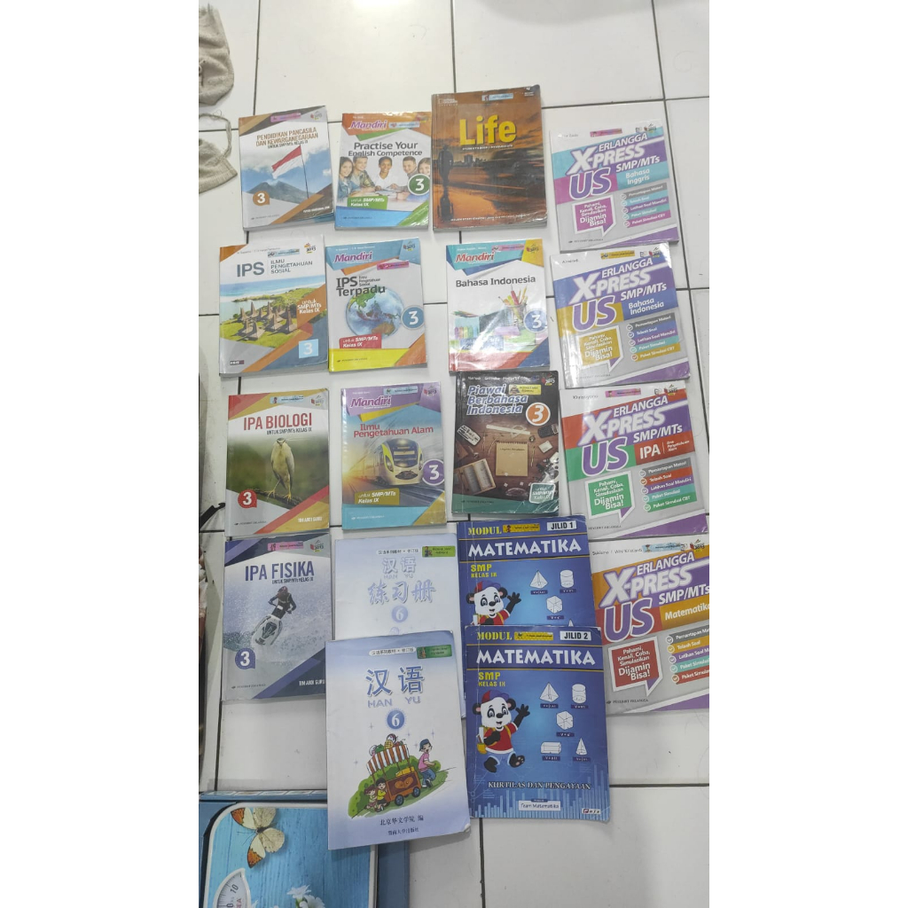 CLASS 9 K13 ERLANGGA BOOK REVISION | Shopee Malaysia