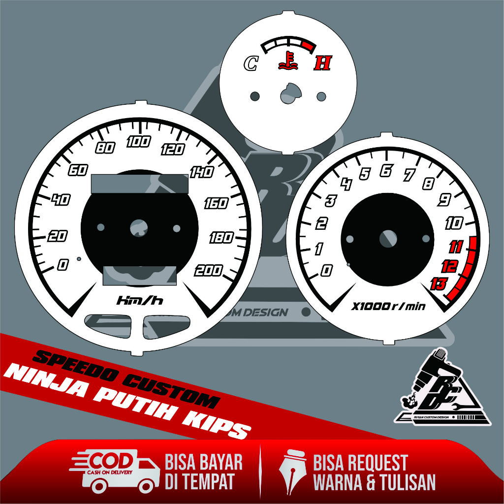 Ninja r And ninja ss speedo custom ninja ss And ninja r spidometer ...