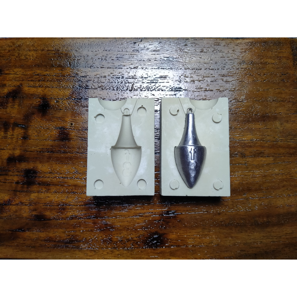 Molding Tin Pendulum Mold Fishing Weights Model F3 40gr Lead Sinker ...