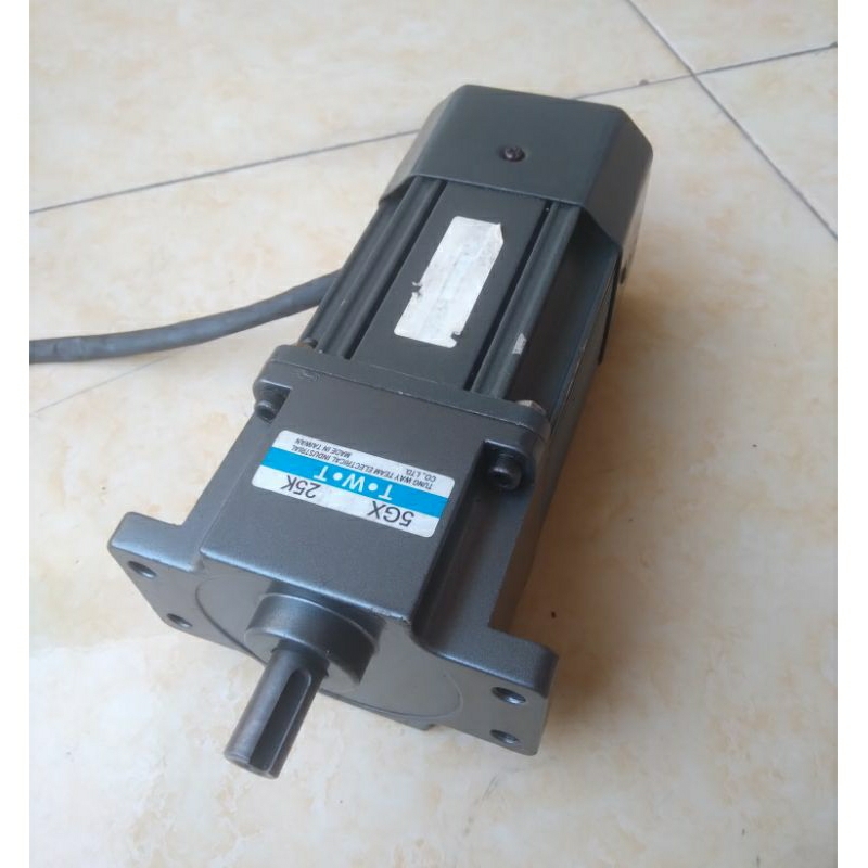 Ac Motor Gearbox 220V Ratio 1:25 60Rpm 90W | Shopee Malaysia
