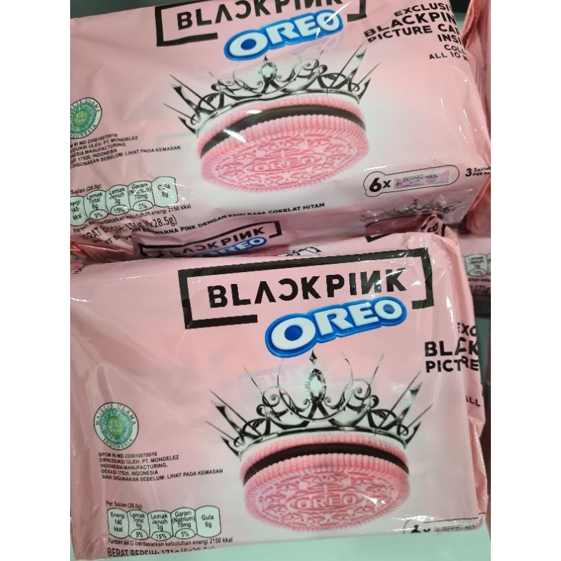 Oreo PINK COOKIE x Blackpink MP6 171G(Limited Edition) | Shopee Malaysia