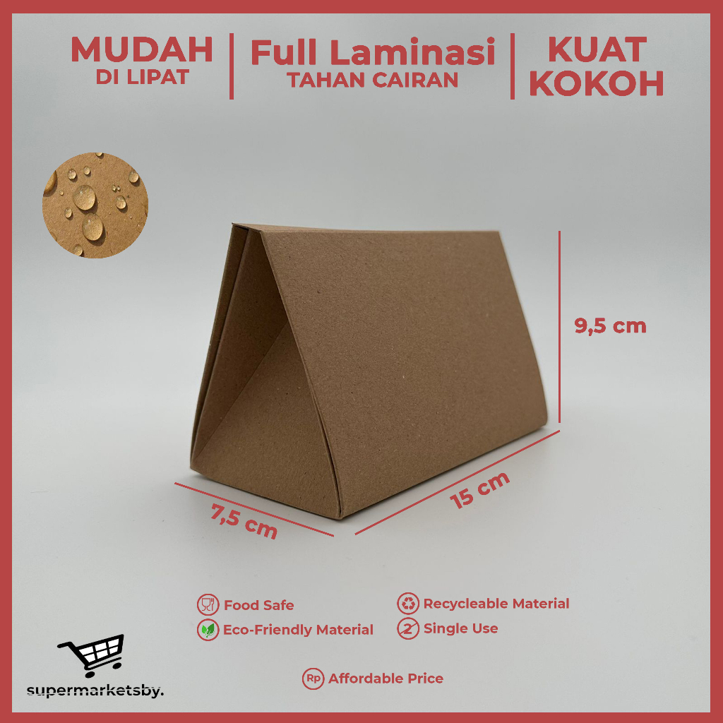 [FOBO] Rice PACK CHOCOLATE KRAFT FULL LAMINATED / RECENT RICE WRAPPING ...