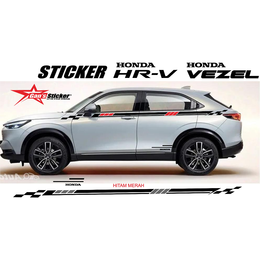 Sticker all new hrv 2022 2023 honda vezel 2022 accessories honda all ...