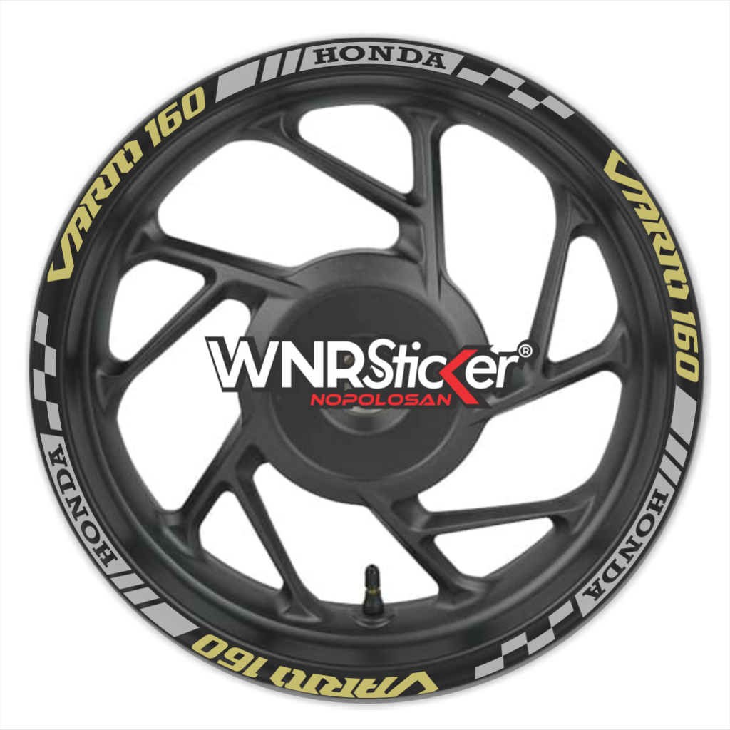 Vario 160 Fullset Front and Rear Rim Stickers | Shopee Malaysia