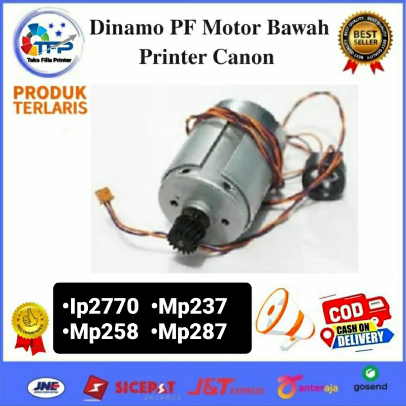 Dynamo PF Motor Lower Printer Canon Ip2770 Mp237 Mp258 Mp287 | Shopee ...