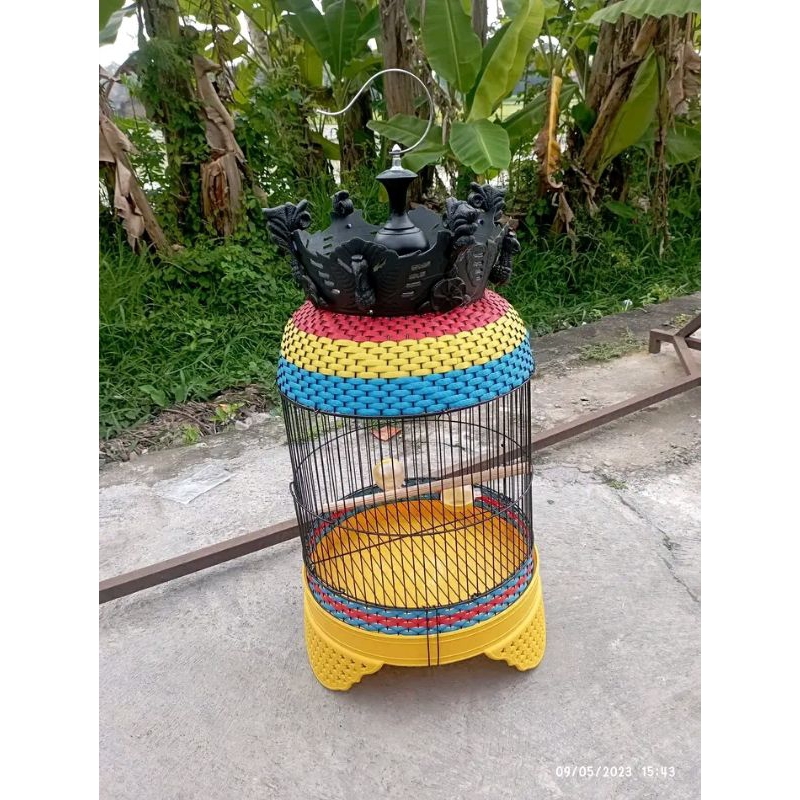 Full Iron Ram Turtledove Cage Set Crown Cage | Shopee Malaysia