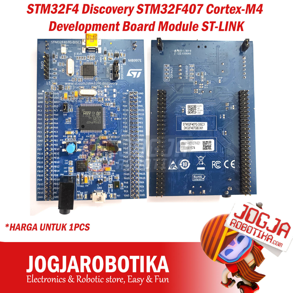 STM32F4 Discovery STM32F407 Cortex-M4 Development Board Module ST-LINK | Shopee Malaysia