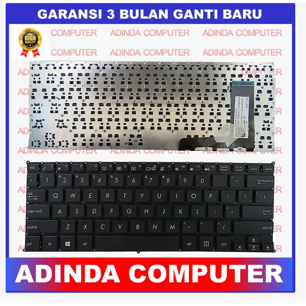 Keyboard ASUS E202 TP200 TP200S TP200SA TP201 TP201S TP201SA black ...