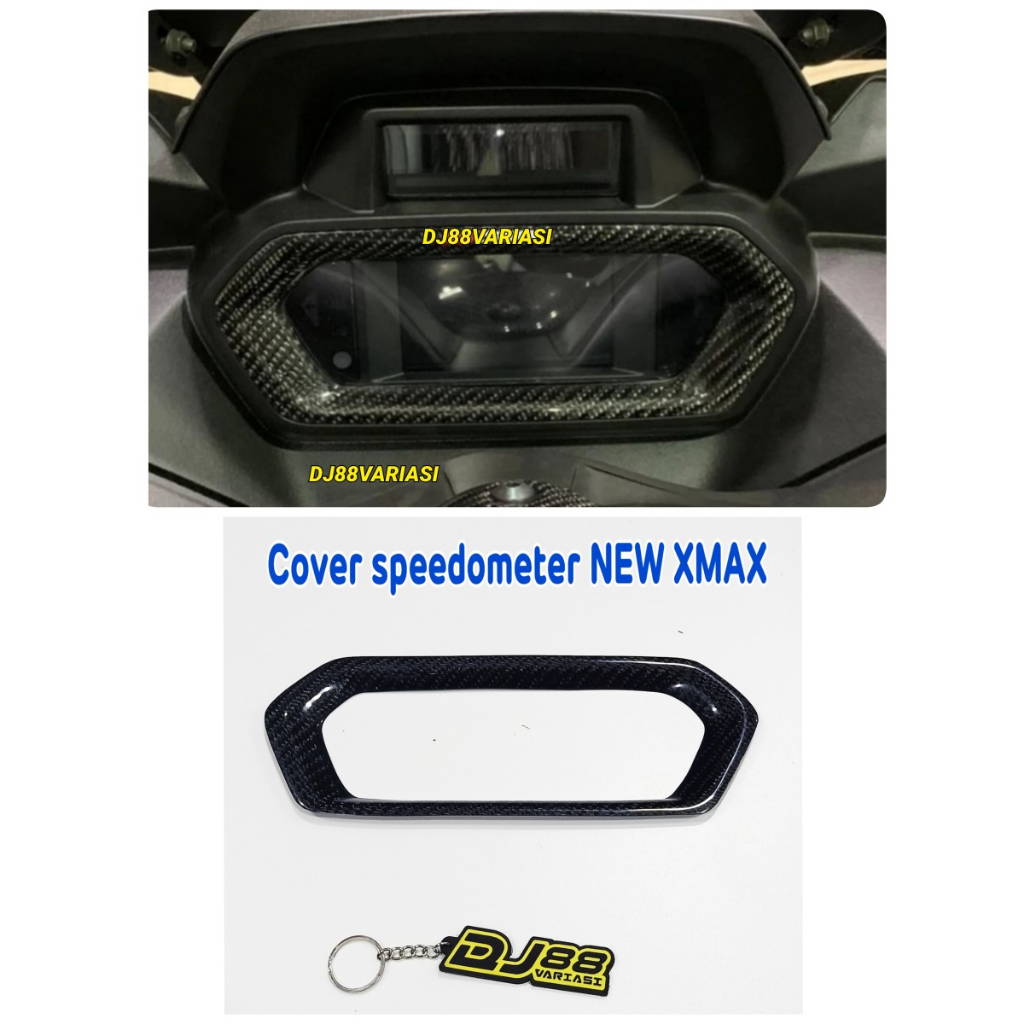 NEW CARBON XMAX SPEEDOMETER COVER KEVLAR SPIDOMETER | Shopee Malaysia