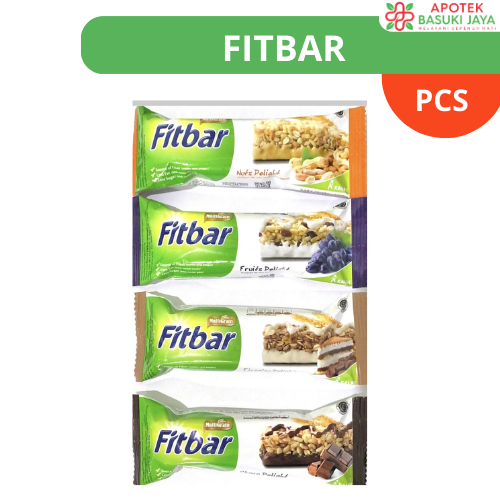 Fitbar Healthy snack Low Calorie diet snack (random Flavor According To ...