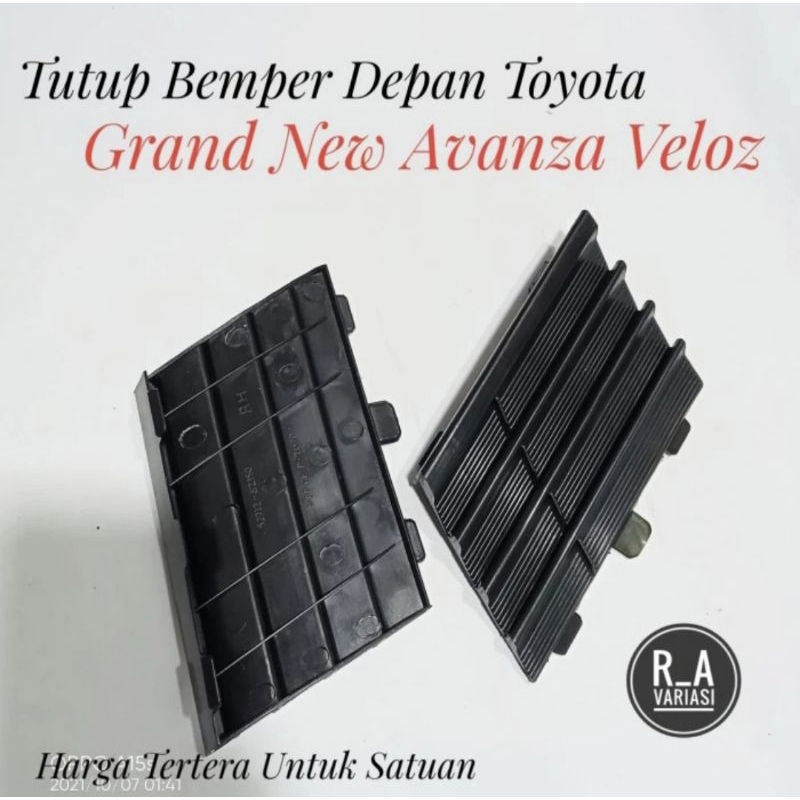 Front Bumper Cover Toyota Grand New Avanza Veloz 2015 - 2018 Avanza ...