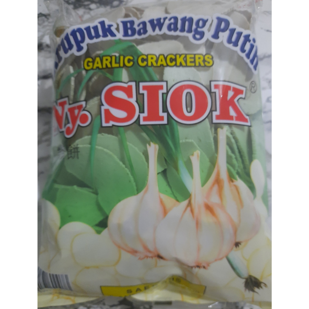PUTIH Ny Siok crackers Onion crackers Ny Siok garlic crackers Nyonya ...