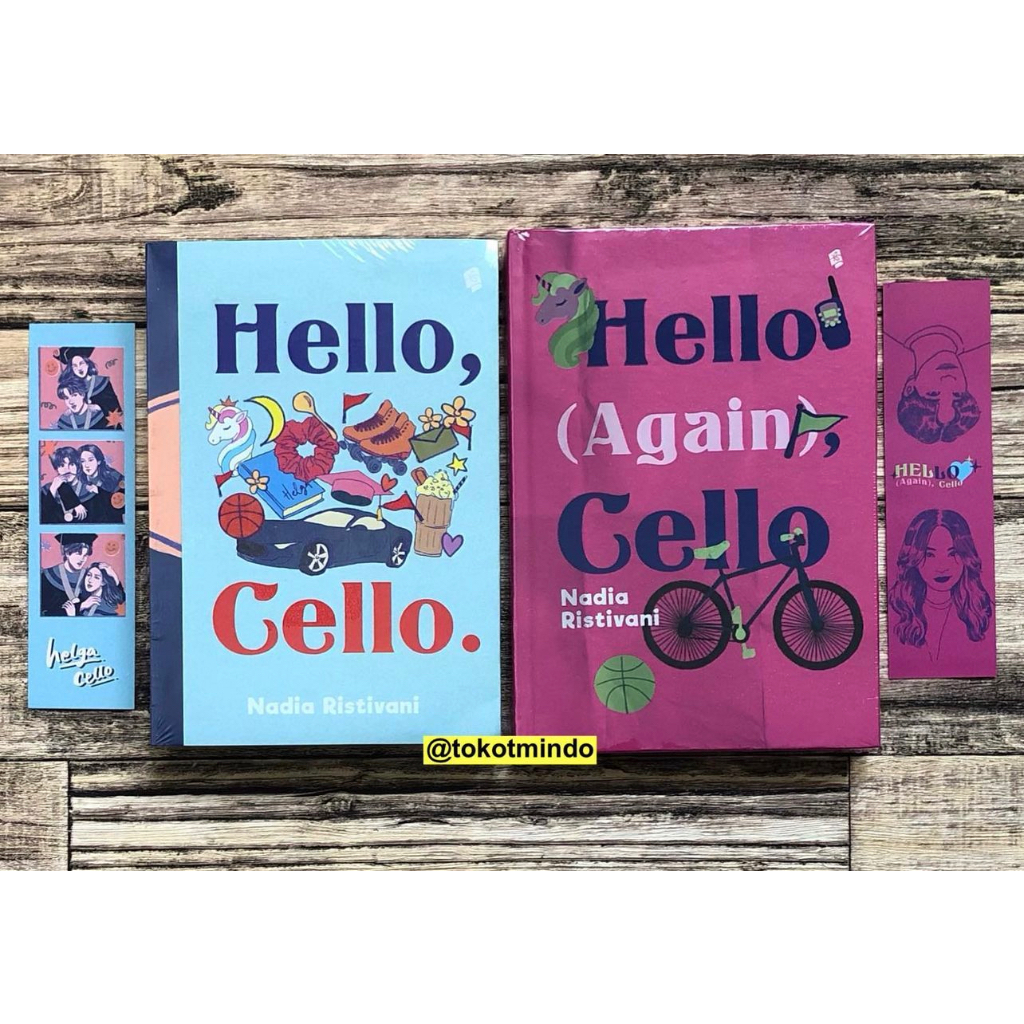 ORIGINAL Novel HELLO (AGAIN), CELLO (Nadia Ristivani) - Bukune ...