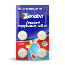 Saridon Strip 4-Tablet | Shopee Malaysia