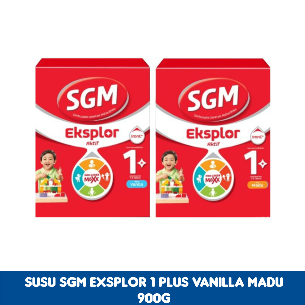 Sgm Exsplor Milk 1 Plus 900g vanilla Honey | Shopee Malaysia