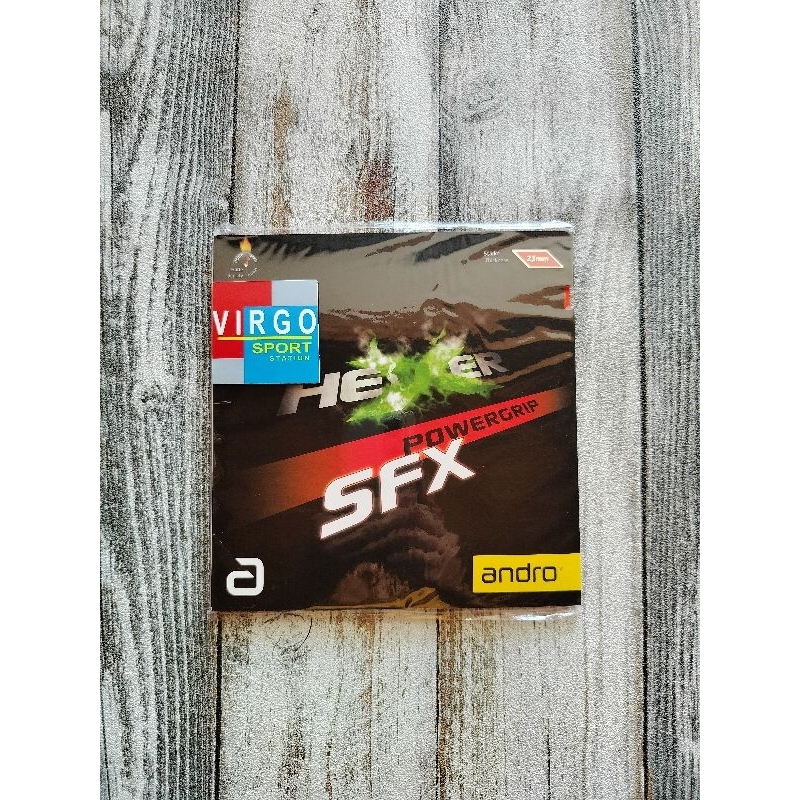 Andro Hexer Power Grip SFX rubber ping pong bet 100% ORIGINAL ...