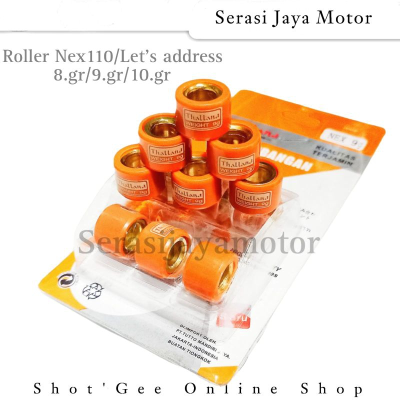 Thalland ROLLER SUZUKI NEX 110/NEX 115 F1 Let's Address (8gr-9gr-10gr ...