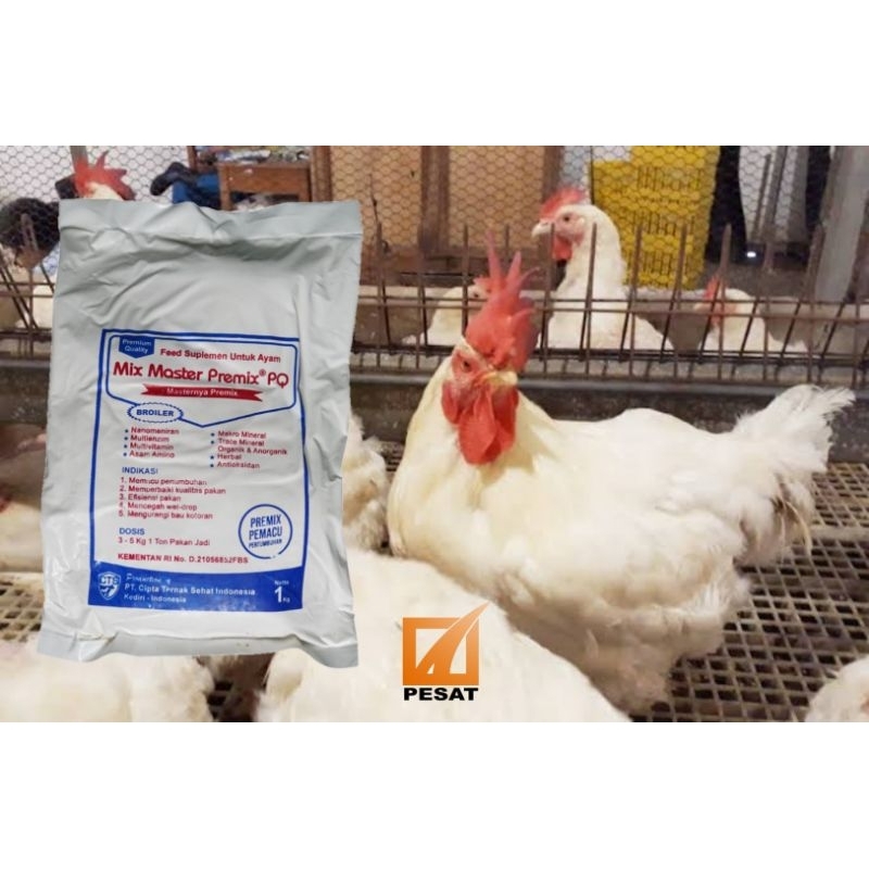 Mixmaster premix broiler Chicken Growth Booster 1kg | Shopee Malaysia