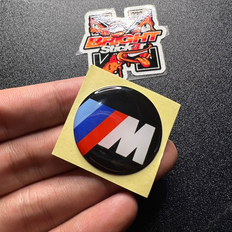 Bmw Performance Logo Emblem Sticker Sticker 3cm | Shopee Malaysia